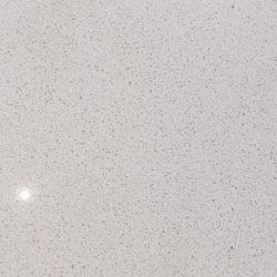 Sugar Crescent Quartz (close-up) - Hands on Granite